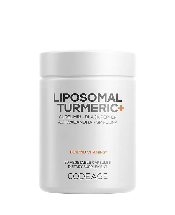 CODEAGE Liposomal Turmeric+ Capsules - No Color
