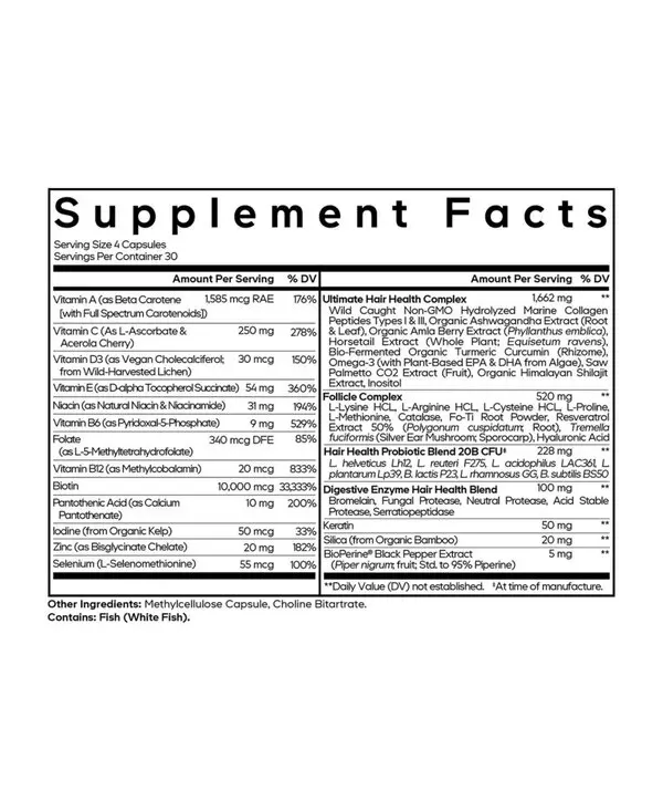 CODEAGE Hair Vitamins Capsules