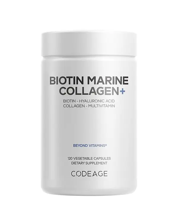 CODEAGE Biotin Marine Collagen Capsules - No Color