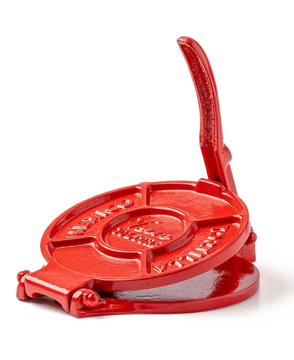 VERVE CULTURE Small Cast Iron Tortilla Kit - Red
