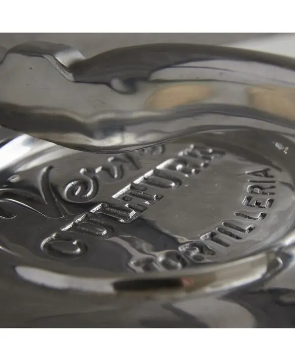 VERVE CULTURE Large Tortilla Press Polished Aluminum