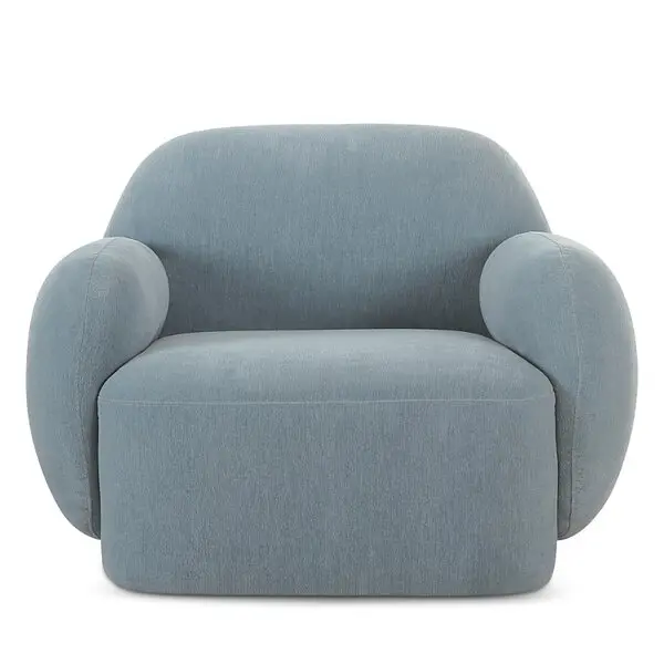 MOE'S HOME COLLECTION Hazel Lounge Chair - Light Blue