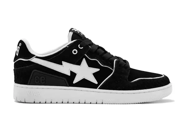 A BATHING APE Sk8 Sta #2 M2 Sneakers - Black