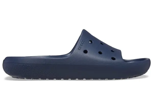 CROCS Classic V2 Slides - Navy Blue