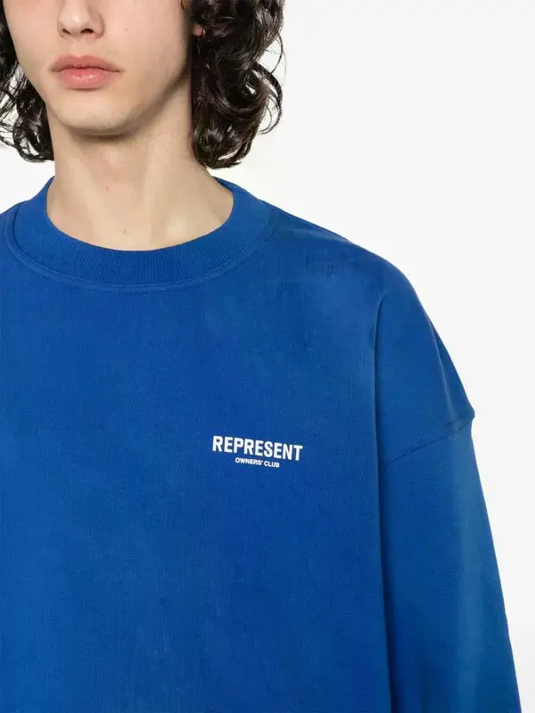 REPRESENT Owners' Club Cotton Sweatshirt