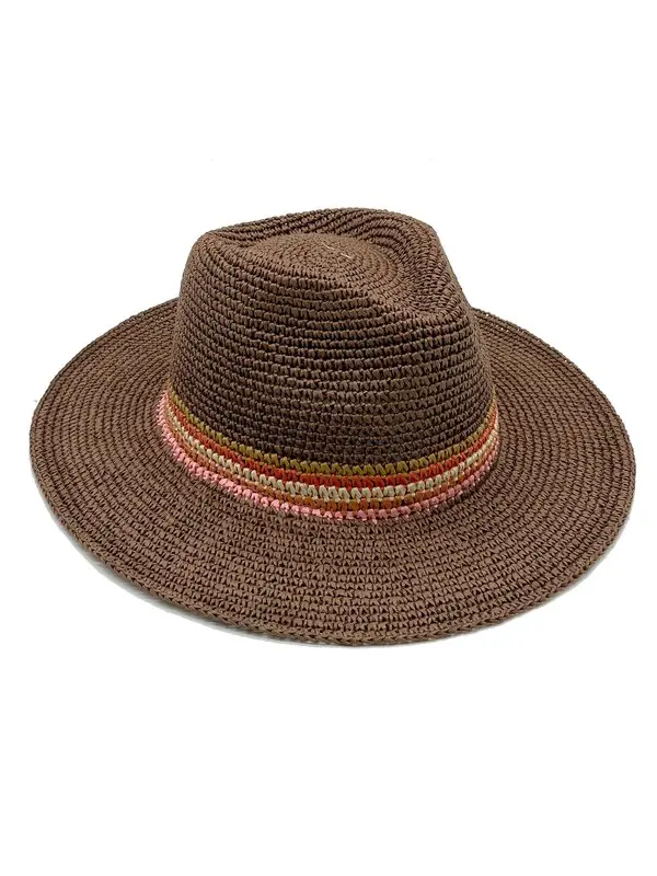 NOOKI DESIGN Havana Trilby Hat - Brown