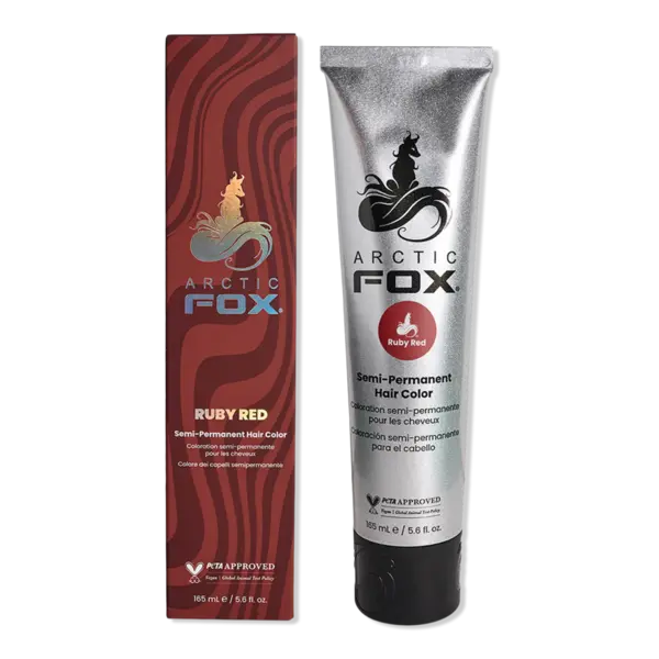 ARCTIC FOX Semi Permanent Hair Color Naturals - Ruby Red