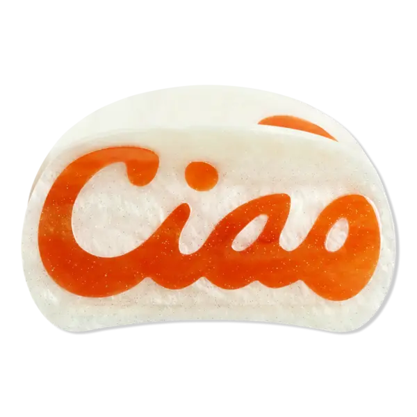 PRODUCT-OBSESSED Ciao" Claw Clip With Glitter Detail