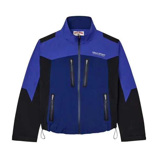 VALE FOREVER Colorblock Zip-up Jacket