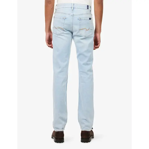 7 For All Mankind Slimmy Tapered Stretch-denim Jeans