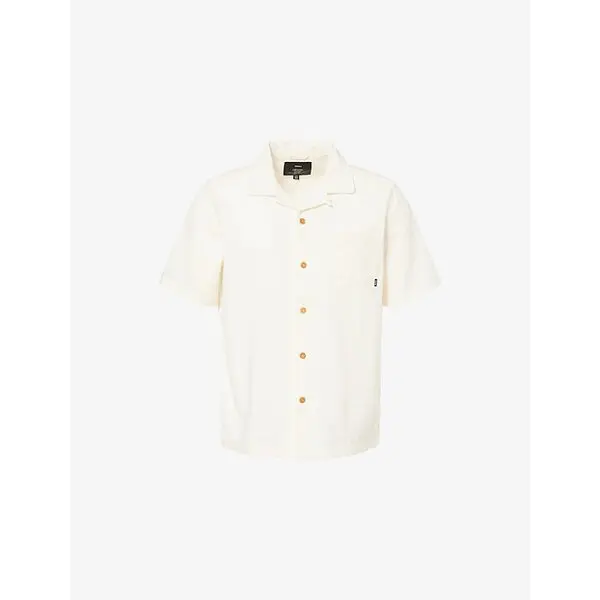 FINISTERRE Hendra Short-sleeve Cotton Shirt - Ecru