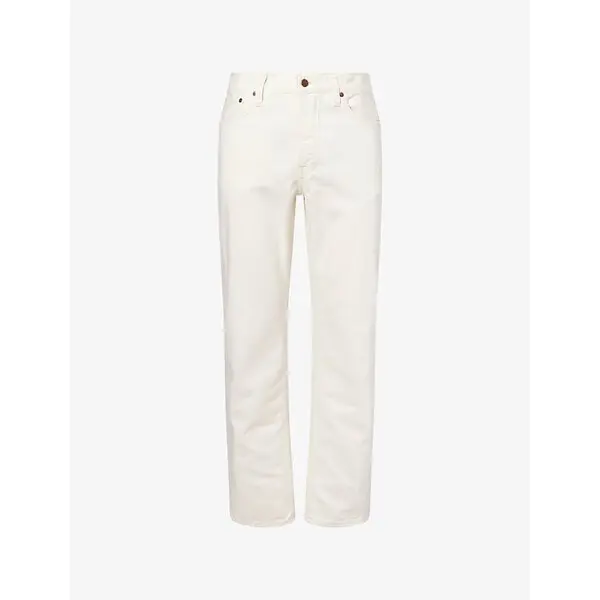 Nudie Jeans Rufus Cotton Denim Jeans - Everivory