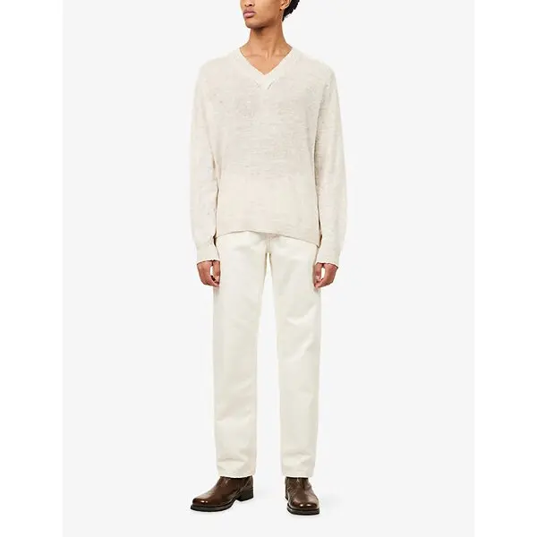 Nudie Jeans Rufus Cotton Denim Jeans - Everivory