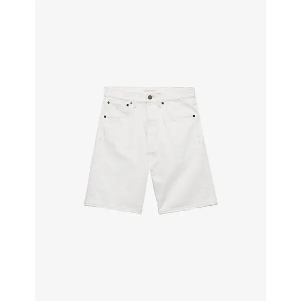 Prada Cotton Denim Bermuda Shorts
