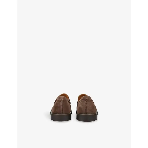 Magnanni Suede Loafers - Beige