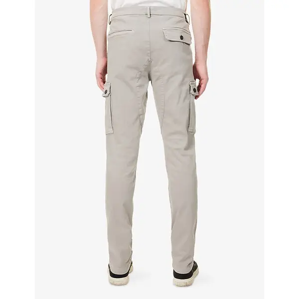 REPLAY Jaan Slim-fit Cargo Denim Jeans - Light Grey