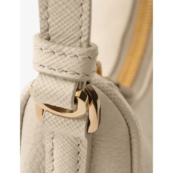 Prada Re-edition 2005 Mini Leather Shoulder Bag - Neutral