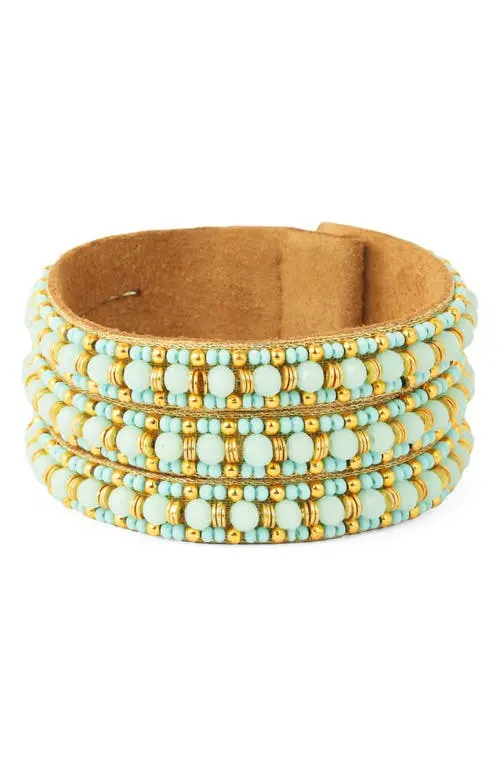 Deepa Gurnani Beaded Bracelet - Blue