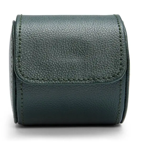 Wolf British Racing Single Watch Roll - Leather