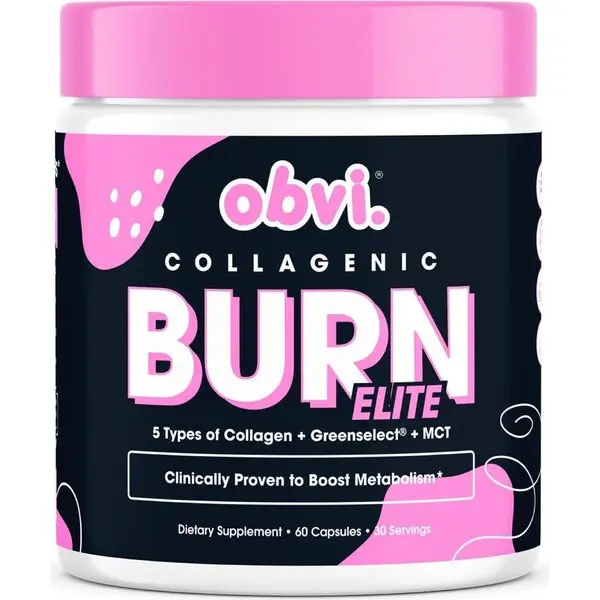 OBVI Burn Elite Collagen Supplement Metabolism - None