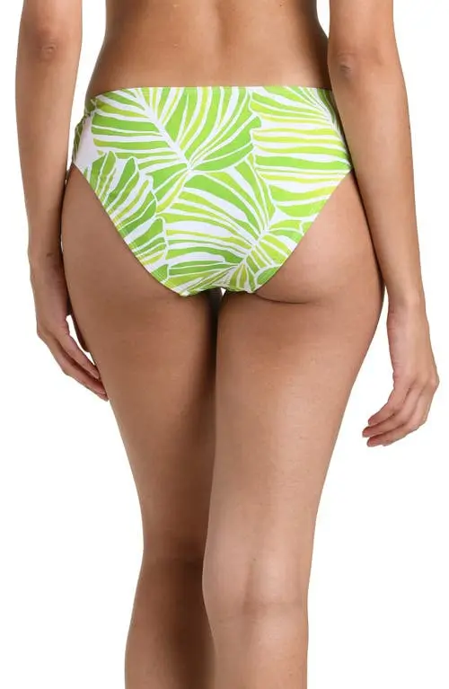 La Blanca Serene Palm Print Side Tie Bikini Bottoms