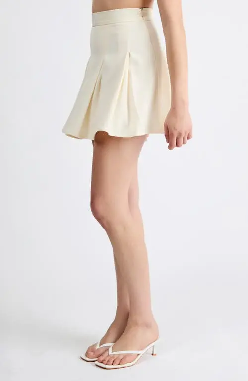 EXTRO & VERT Juliet Pleated Skater Miniskirt