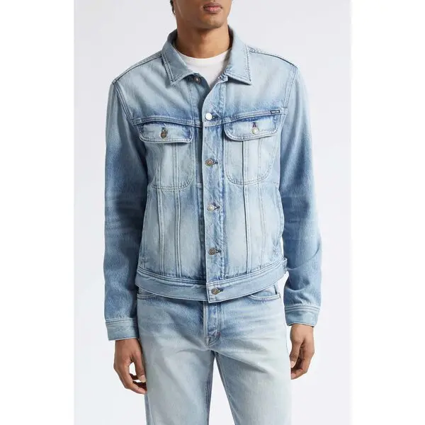 TOM FORD Selvedge Denim Icon Jacket - Pale Blue Denim
