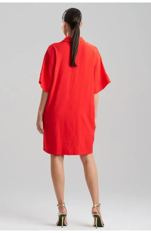 Natori Short Sleeve Caftan Dress