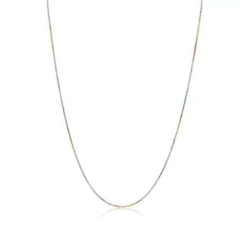 THE LOVERY FINE JEWELRY Tricolor Chain Necklace - Tricolor Gold