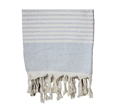 UNE VIE NOMADE Handmade Moroccan Throw - Solid