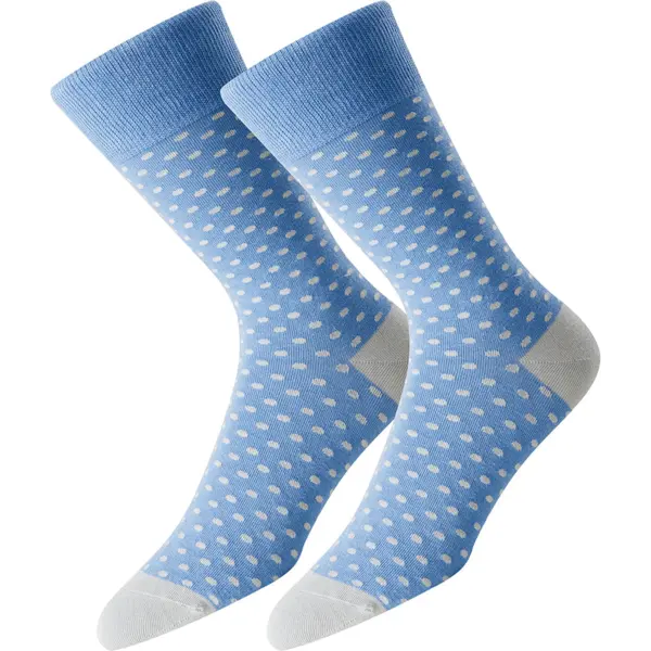 BEAU TIES OF VERMONT Polka Dot Socks - None