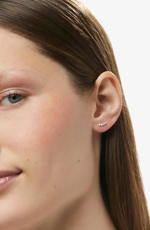 ANA LUISA 14k -dipped Sterling Silver Ear Climber Earrings With Cubic Zirconia