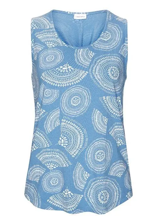 LASCANA Printed Twist Back Tank Top