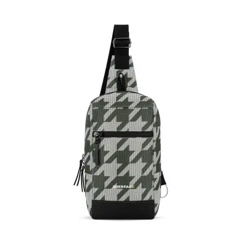 SHERPANI Metro Anti-theft Travel Sling Backpack - Houndstooth