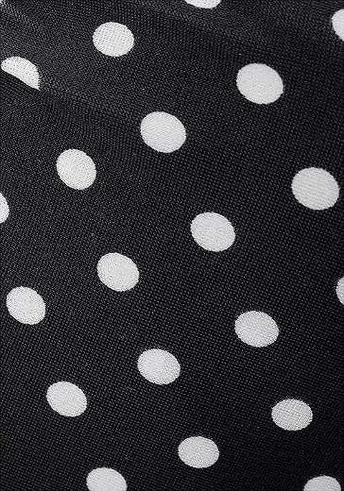 LASCANA Classic Bikini Bottom With Polka Dot Print