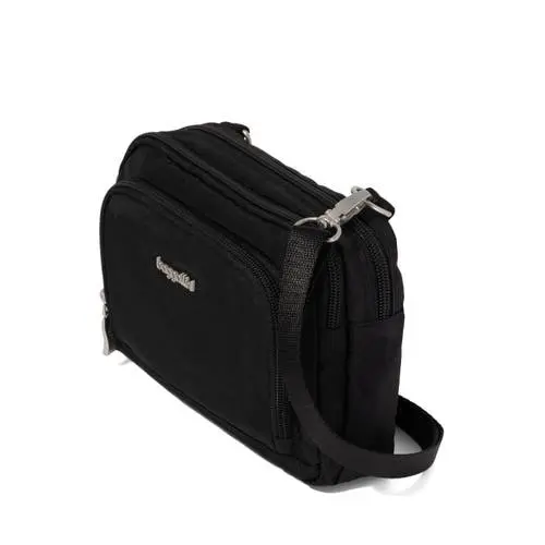 BAGGALLINI Trifecta Crossbody With Emf Blocking Pocket - Black