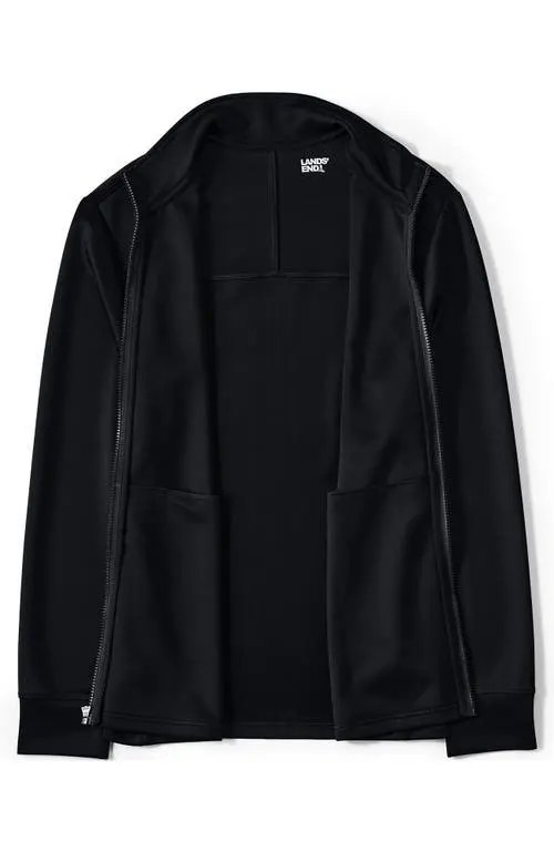 LANDS' END Active Performance Full Zip Jacket - Black
