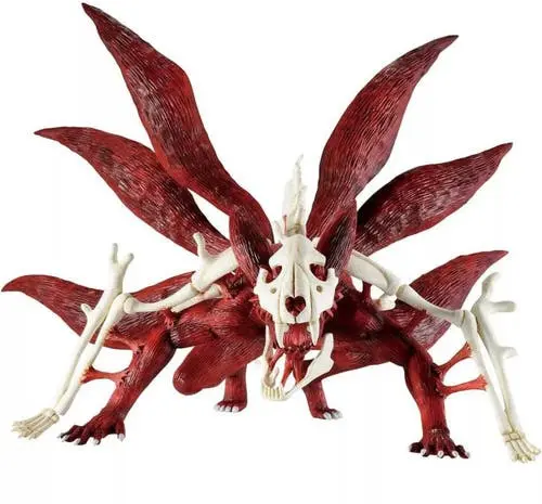 BANDAI Naruto Uzumaki Nine Tails Rampage Masterlise Fig - Multicolor
