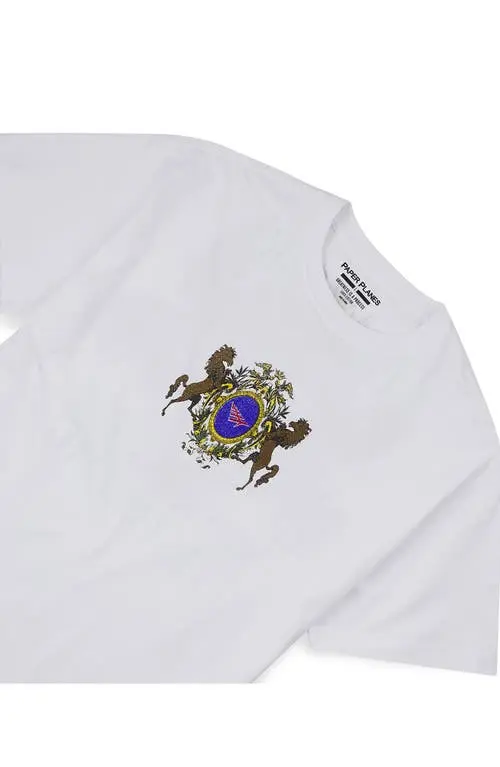 PAPER PLANES Planes Crest Cotton Graphic T-shirt
