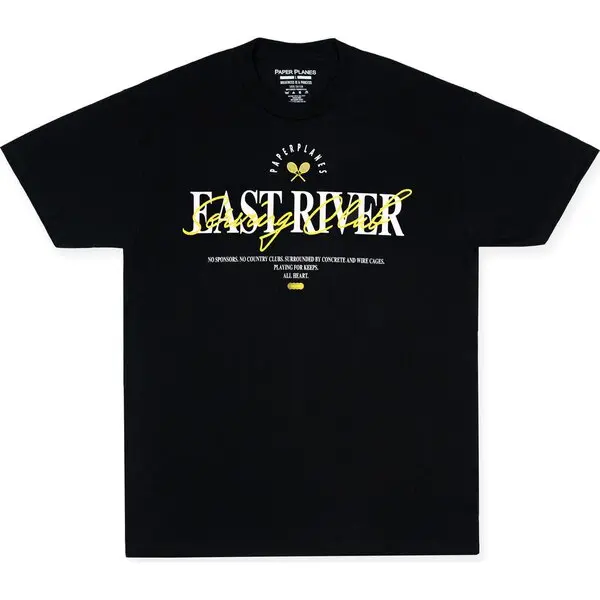 PAPER PLANES Planes East River Cotton Graphic T-shirt