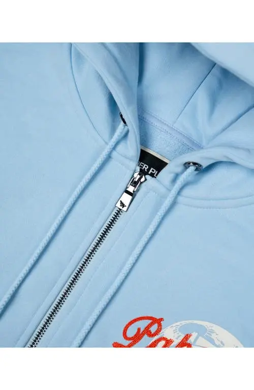 PAPER PLANES Graphic Zip Hoodie