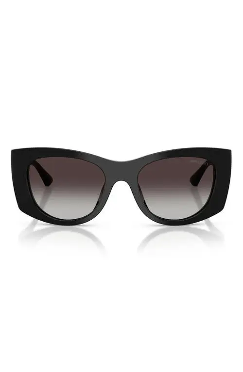 JIMMY CHOO Butterfly Sunglasses - Black/grey Gradient