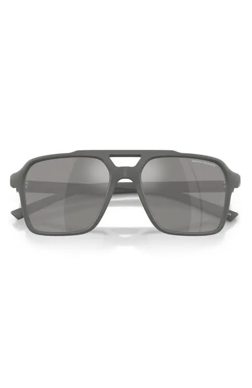 Armani Exchange Polarized Aviator Sunglasses