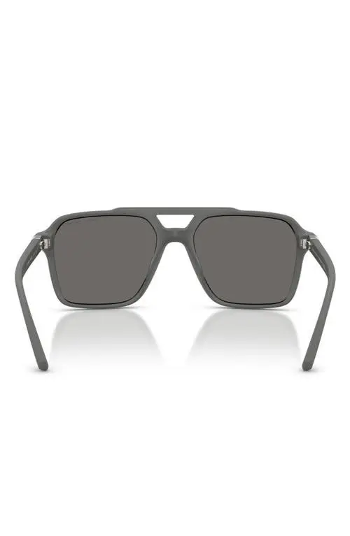 Armani Exchange Polarized Aviator Sunglasses