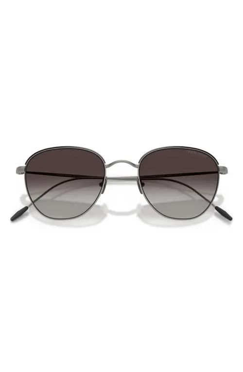 ARMANI Giorgio Round Frame Sunglasses