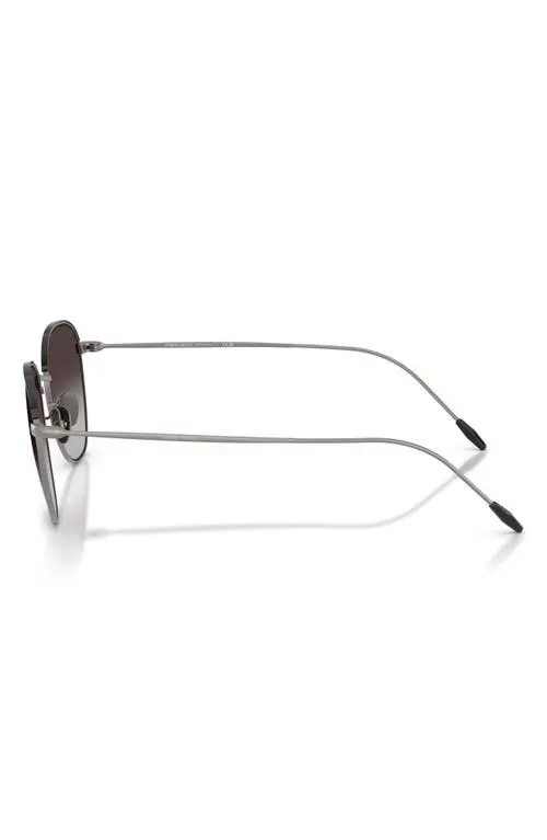 ARMANI Giorgio Round Frame Sunglasses