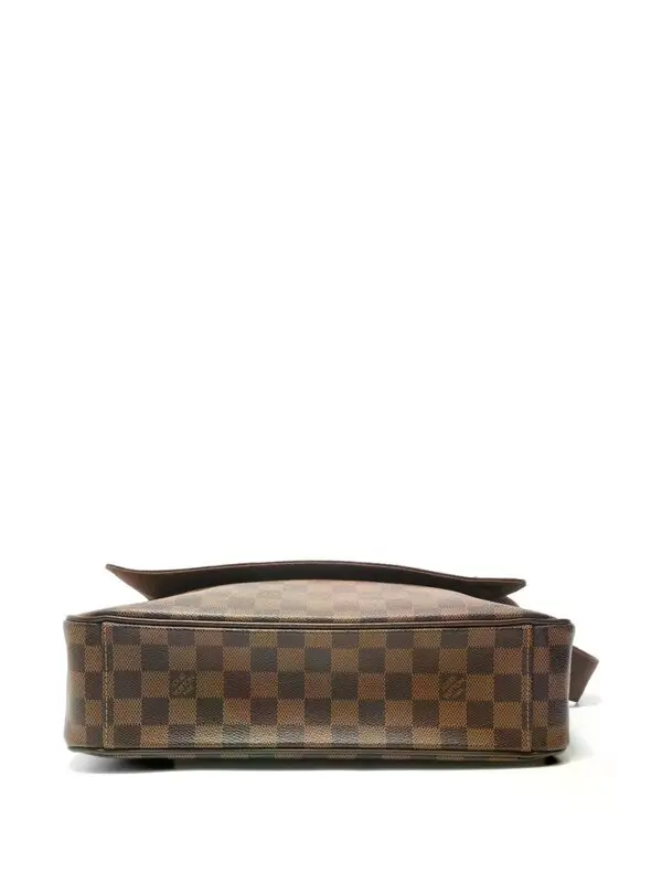 LOUIS VUITTON Damier Shelton Mm Shoulder Bag - Brown