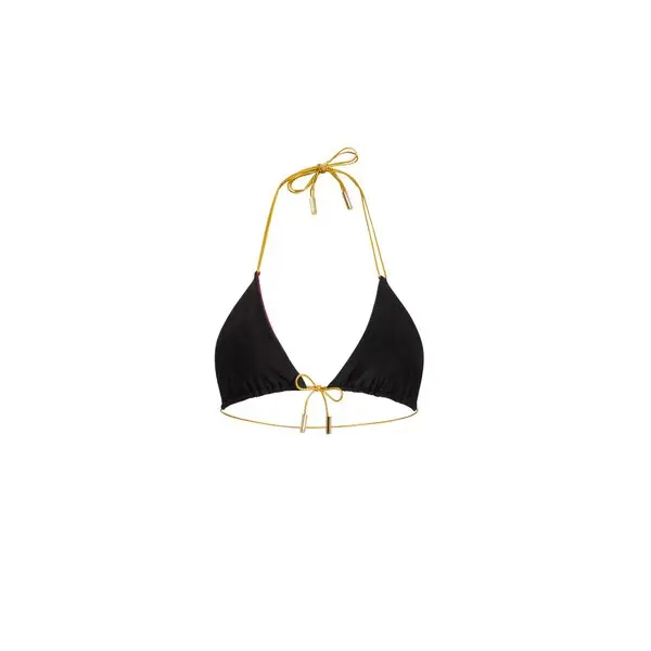 CAPRI SWIM™ Reversible Bikini Set - Gold/black/red