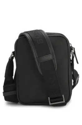 BOSS Reporter Bag With Double B Monogram Hardware