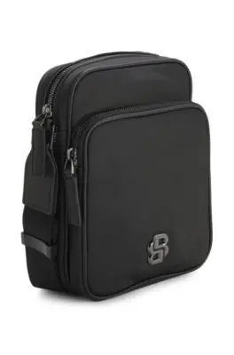 BOSS Reporter Bag With Double B Monogram Hardware